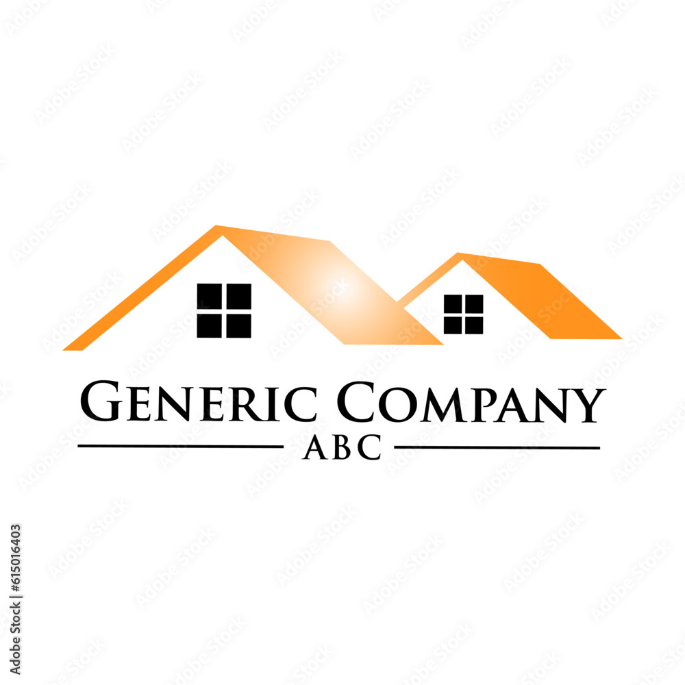ABC letter generic logo design vector. English school badge vector logo ...