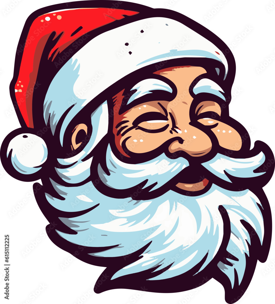 Santa Claus Beard Clipart