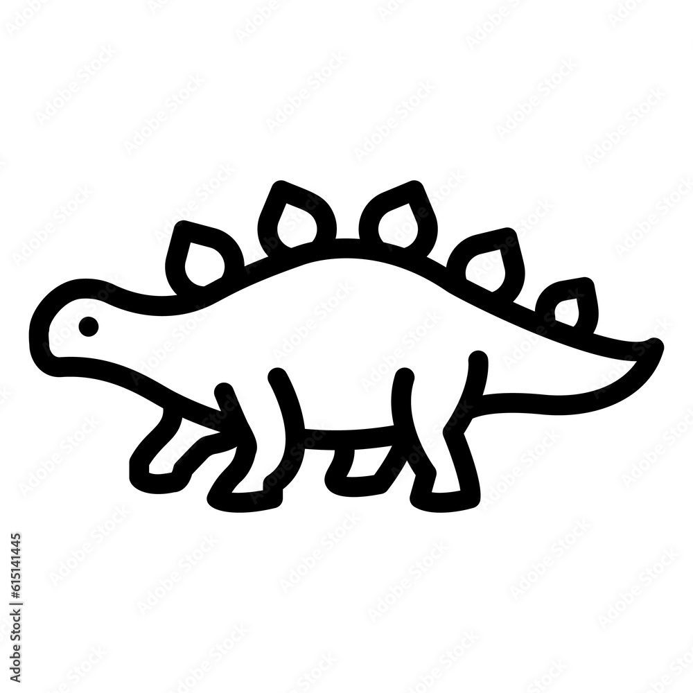 The stegosaurus is proportionately accurate in size to the t rex and ...