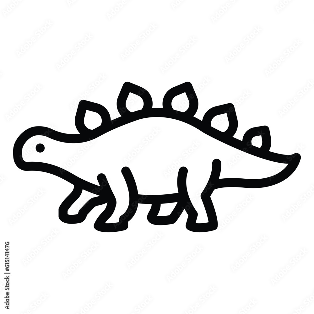 The stegosaurus is proportionately accurate in size to the t rex and ...