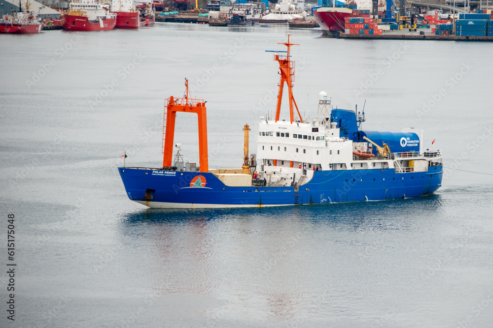 St. John's, Newfoundland, Canada- OceanGate-May 29, 2023: Polar Prince ...