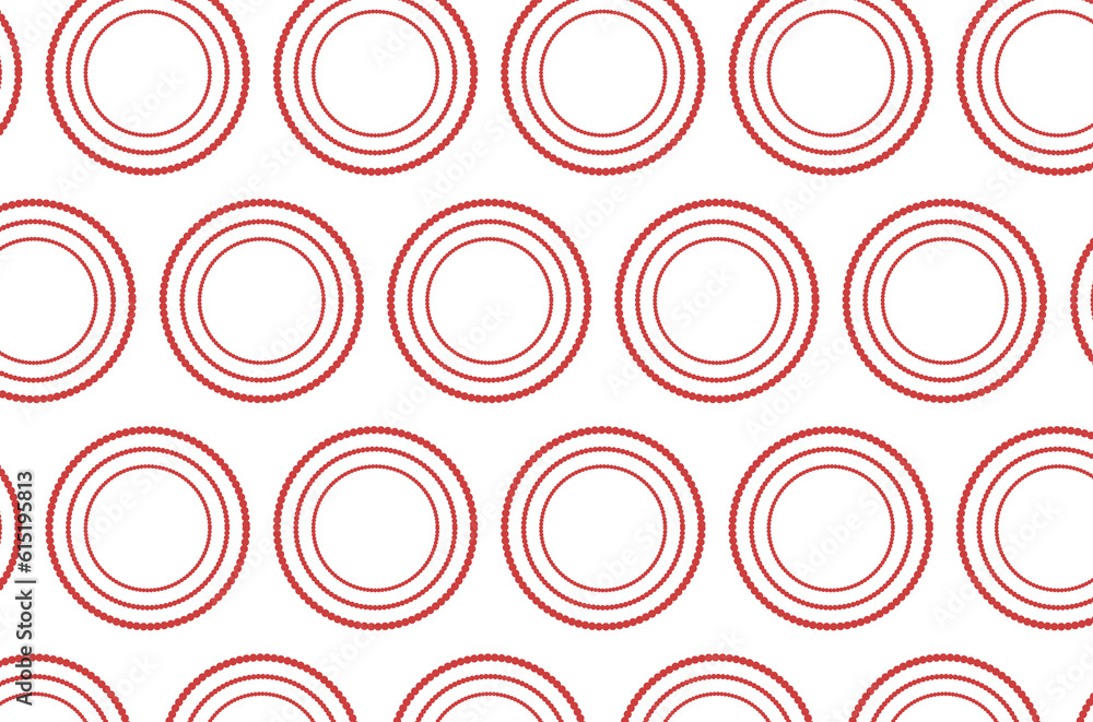 Digital png illustration of rows of red circles pattern on transparent ...