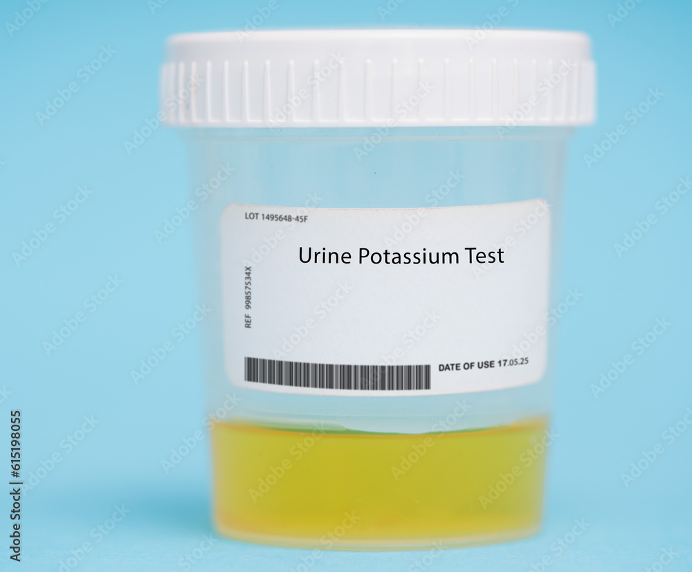 Urine potassium test Stock Photo | Adobe Stock