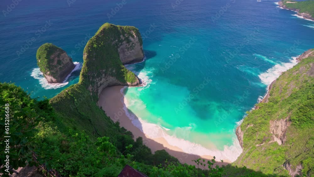 Kelingking beach Bali is one of the most iconic landmark Indonesia and ...