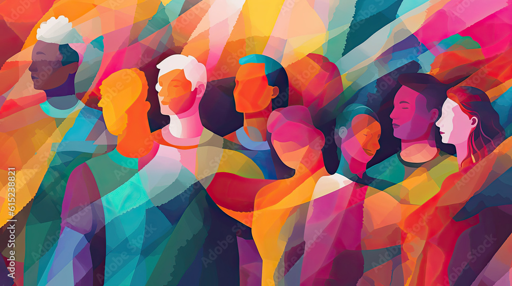 abstract Celebrating diversity and inclusivity in teamworks at the ...