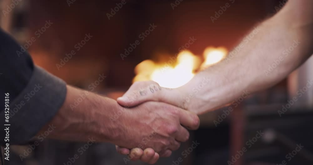 Welcome, people shaking hands for agreement and thank you hand gesture ...