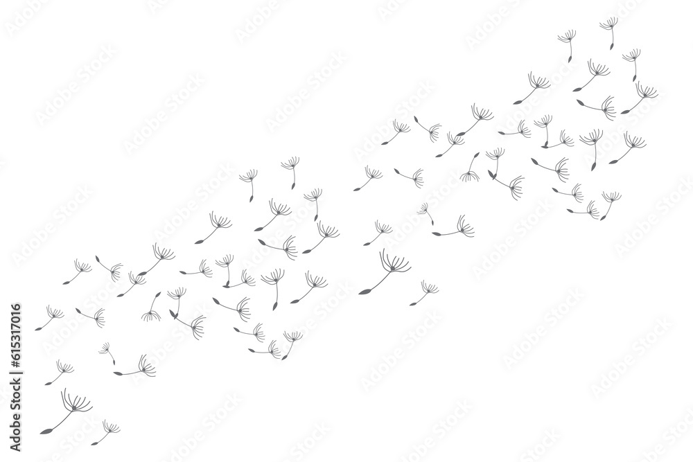 Dandelion Logo, Vector Plant Dandelion flower, Design Icon Template ...