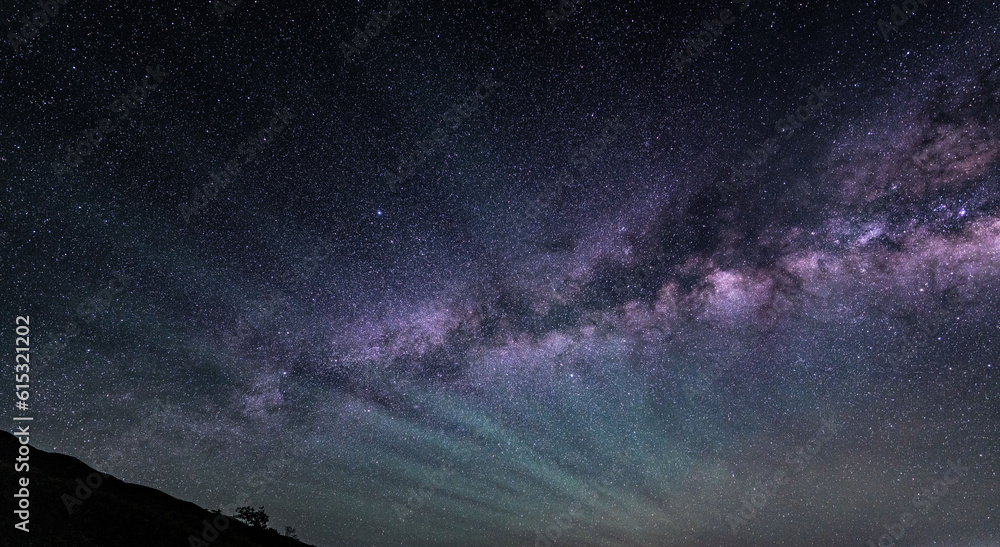 Stargazing at Mauna Kea, Big Island, Hawaii. Starry night sky, Milky ...