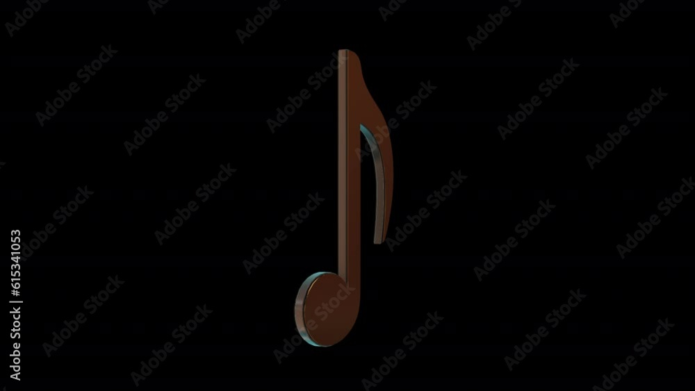 Melodic Motion: Discover the World of Musical Notes Animation, Musical ...