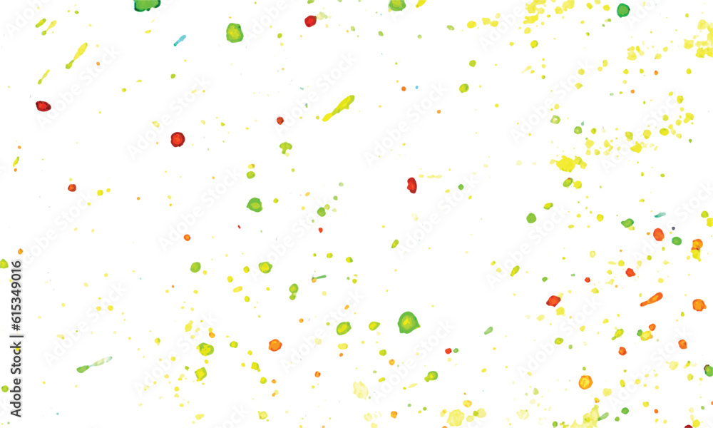 Dots watercolor background design, Colorful confetti celebratory design ...