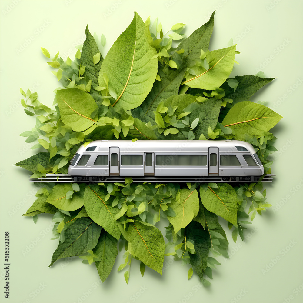 tramway icon, train icon, ecological transportation, public ...