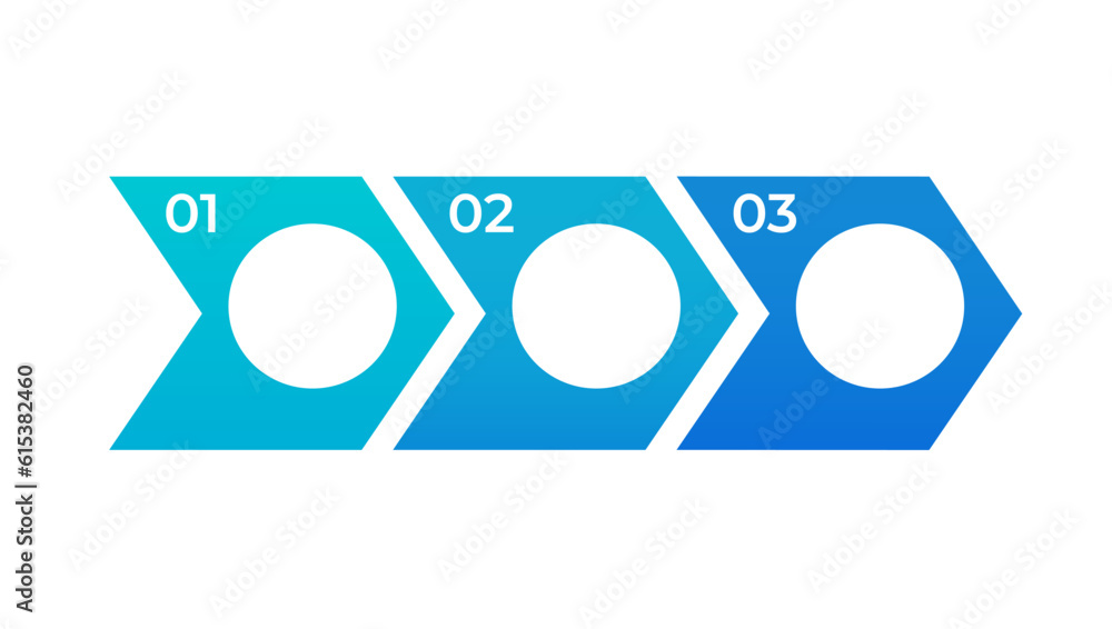 Advertising campaign blue infographic chart design template ...