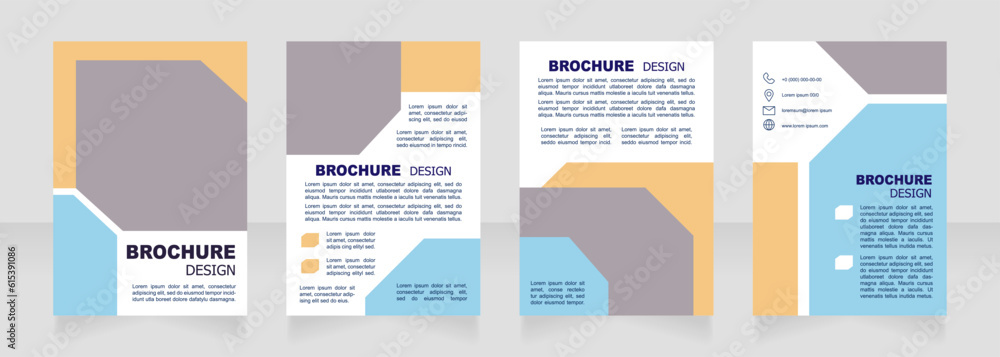 Free coding educational program for beginners blank brochure design ...