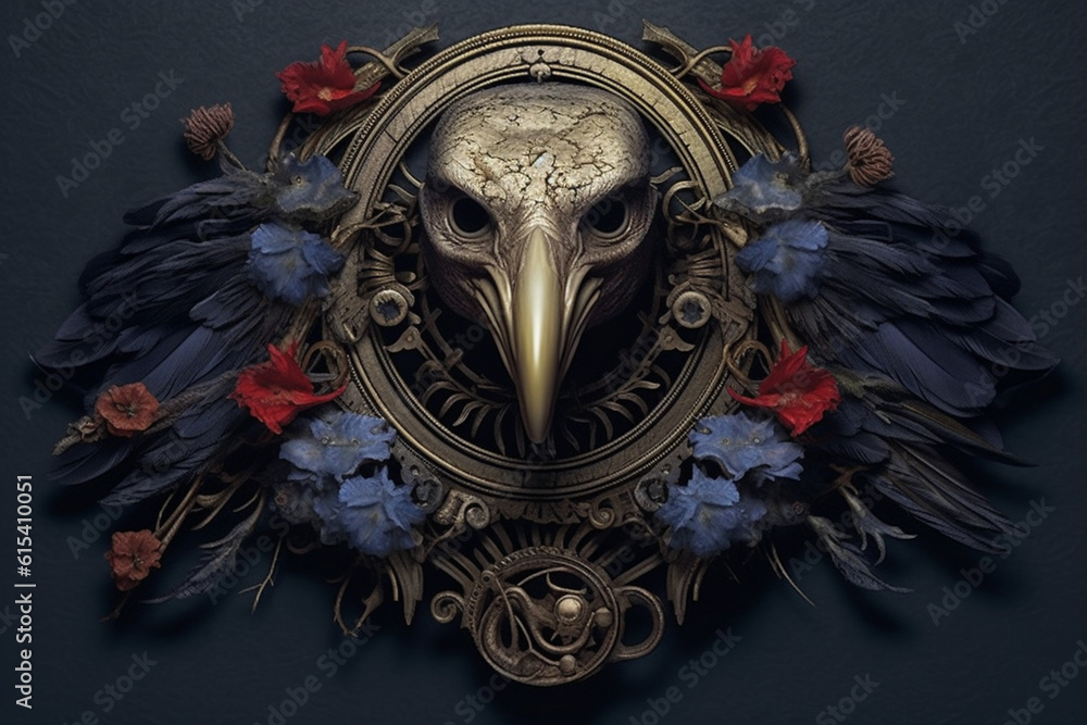 A trending image depicts a macabre and hauntingly beautiful ...