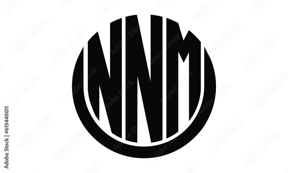 NPM shield with round shape logo design vector template | monogram logo ...