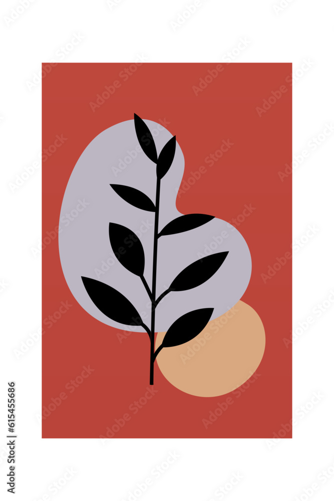 Aesthetic Abstract Bohemian Woman Art for Print and Digital Purposes ...