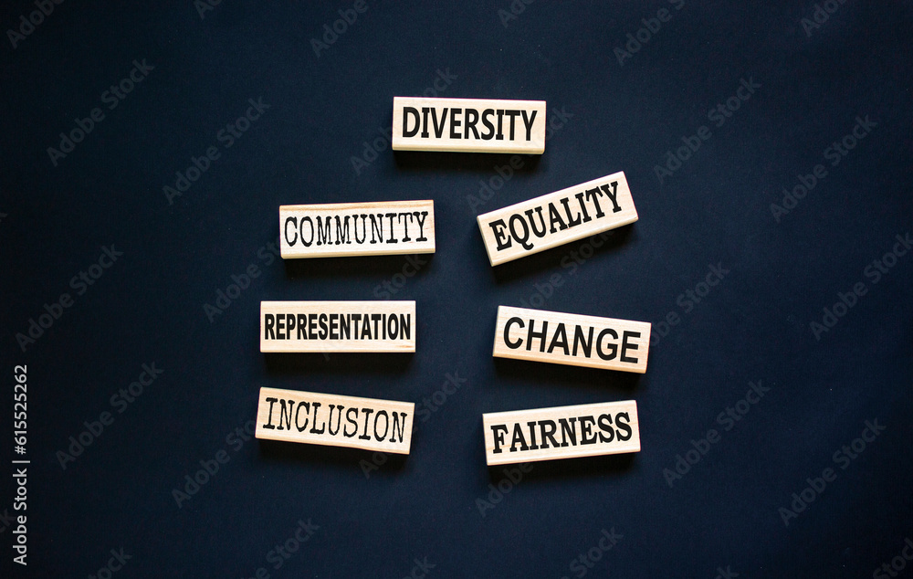 Diversity inclusion symbol. Concept words Community Diversity Equality ...