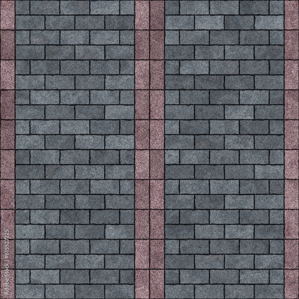 grey and red granite pavement texture, seamless high resolution ...