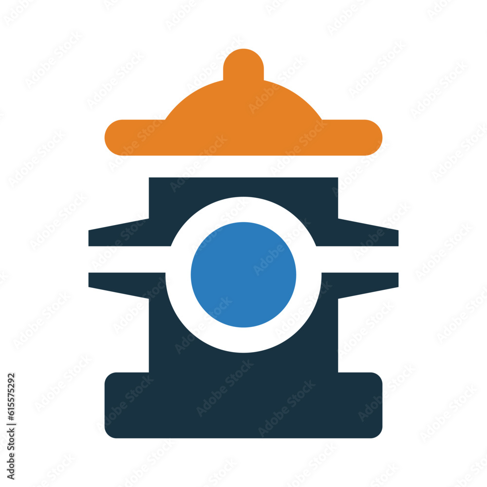 Hydrant, Utility, safety, fire, emergency, water, fire hydrant icon ...