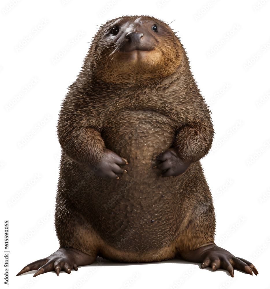 Mole isolated on the transparent background PNG. AI generative. Stock ...