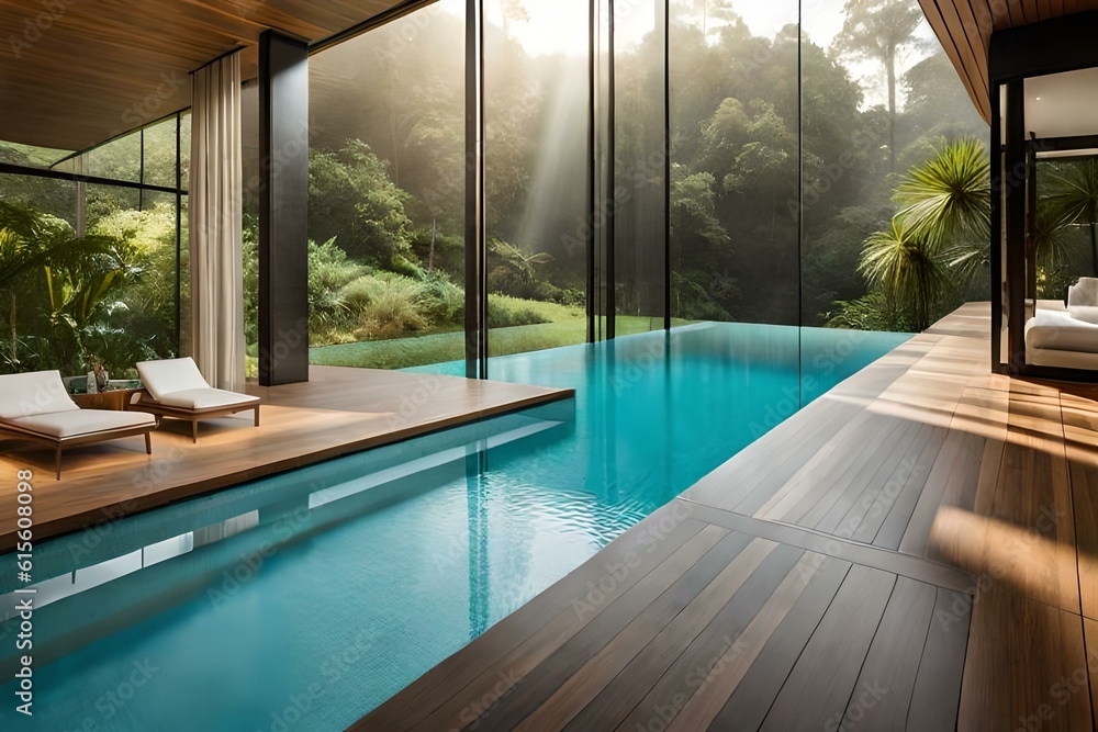 Swim & Inspire: AI-Generated Interior Designs Transforming Spaces with ...