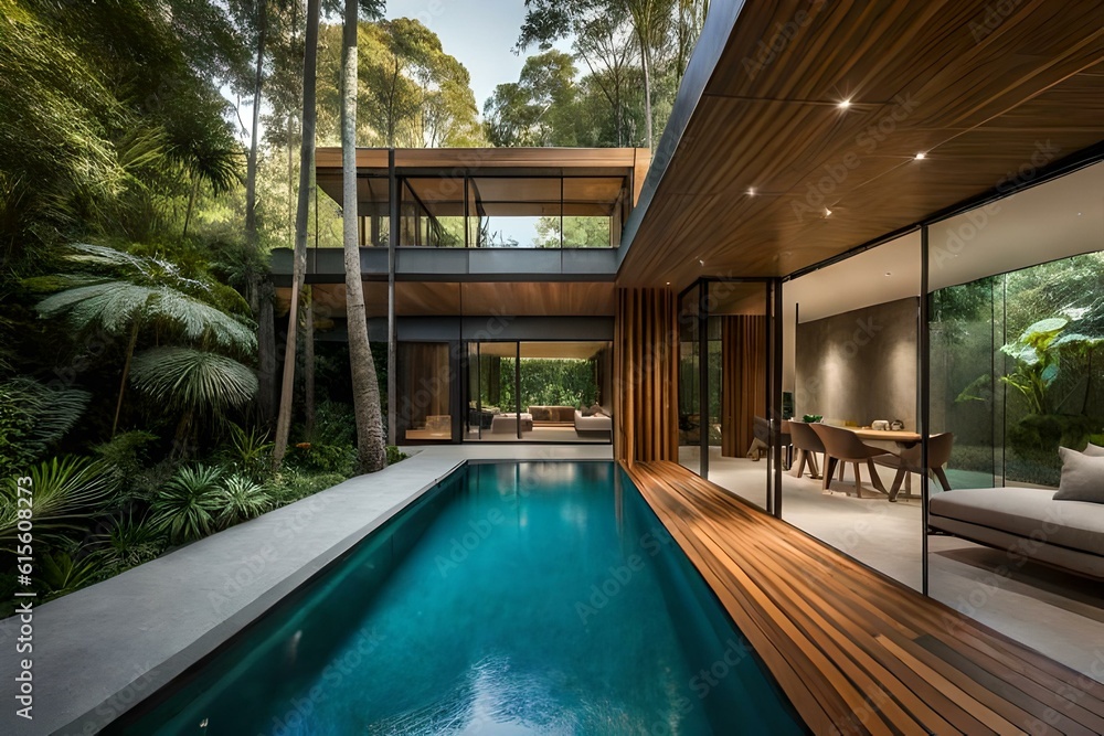 Dive into Elegance: AI-Created Interior Designs Showcasing Enchanting ...