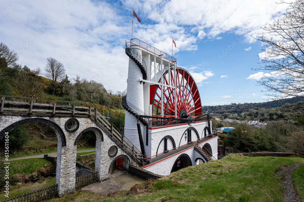 The Laxey Wheel - the largest surviving original working waterwheel in ...