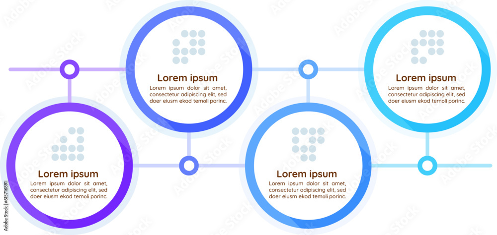 Health insurance benefits infographic chart design template. Medical ...