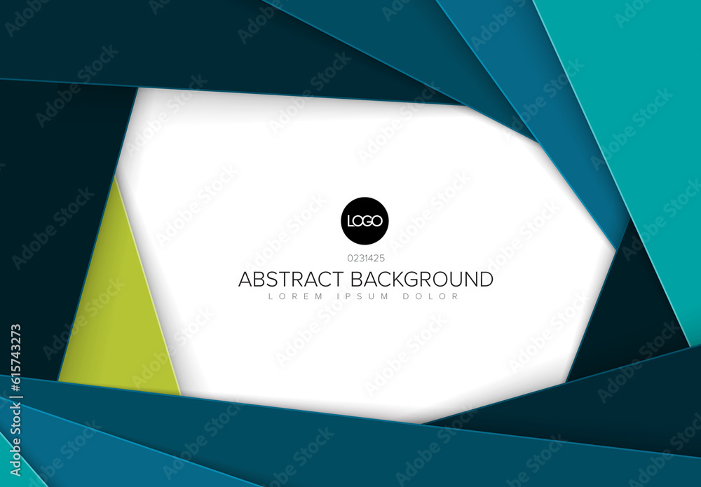 Abstract paper background - material design style Stock Template ...
