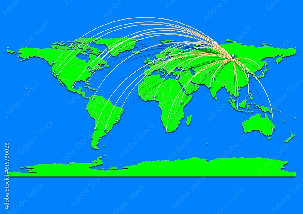 Vibrant Bratsk, Russia map - Export concept map for Bratsk, Russia on ...