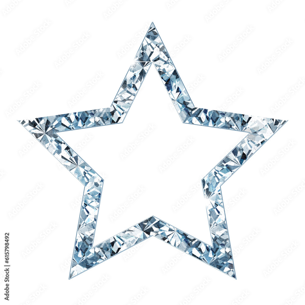Shining Diamond star frame. It is a part of a set which also includes ...