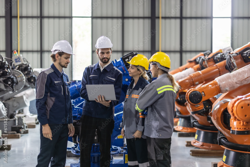 Robotic technical and functional teams work together to monitor ...