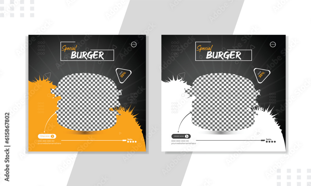 Business marketing banner for social media post design template. social ...