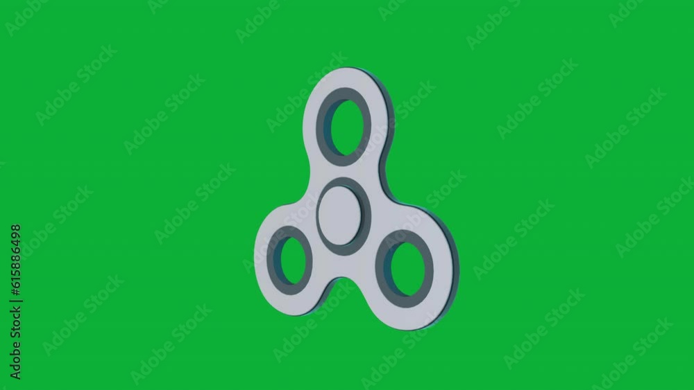Dynamic Spinner loop Animation on Green Screen, Elevate Your Visual ...