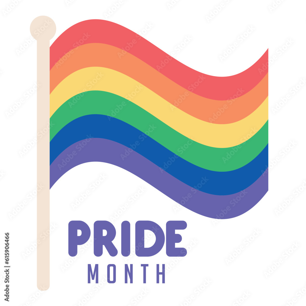 Pride gradient background with LGBTQ pride. Annual summer gay parade ...