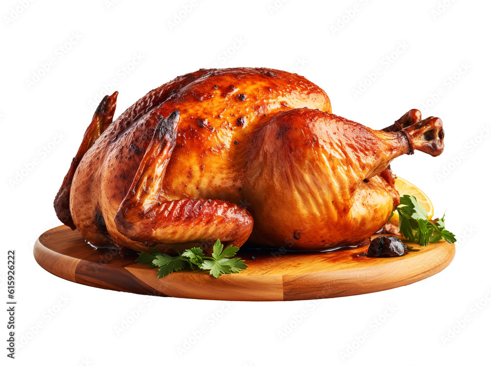 Pollo a la brasa on transparent background. Generative AI. Stock Photo ...