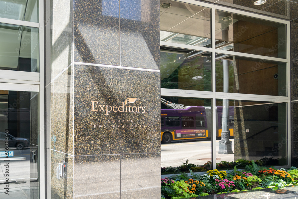 Expeditors Global Headquarters in Seattle, Washington, USA - June 15 ...