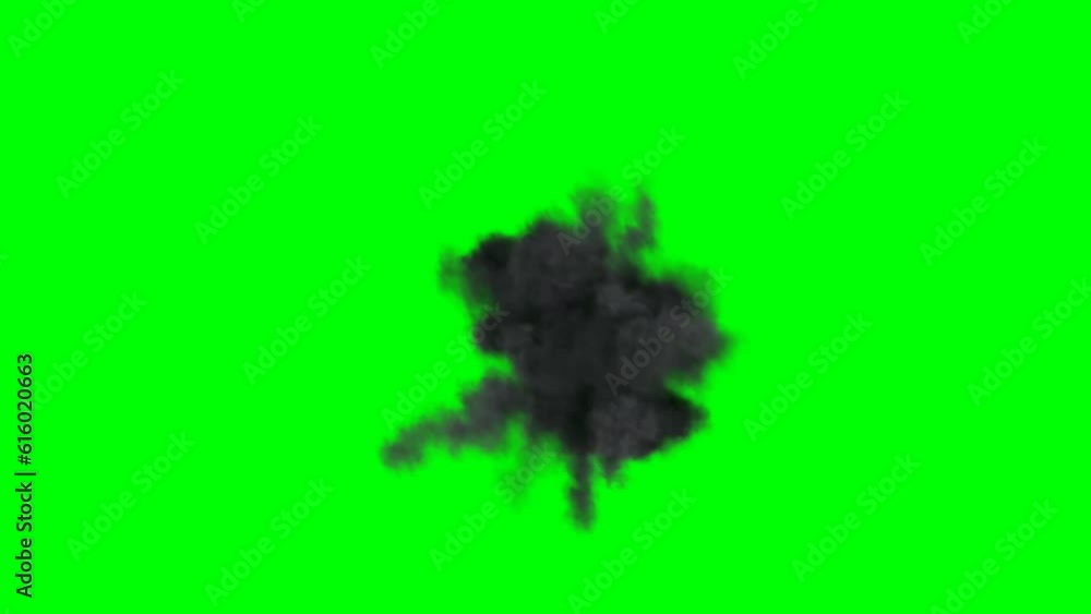 Video Stock Movie Explosions with high depth quality green screen ...