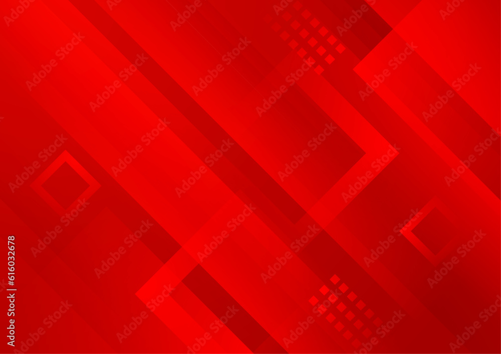 Abstract gradient red background vector set. Minimalist style cover ...