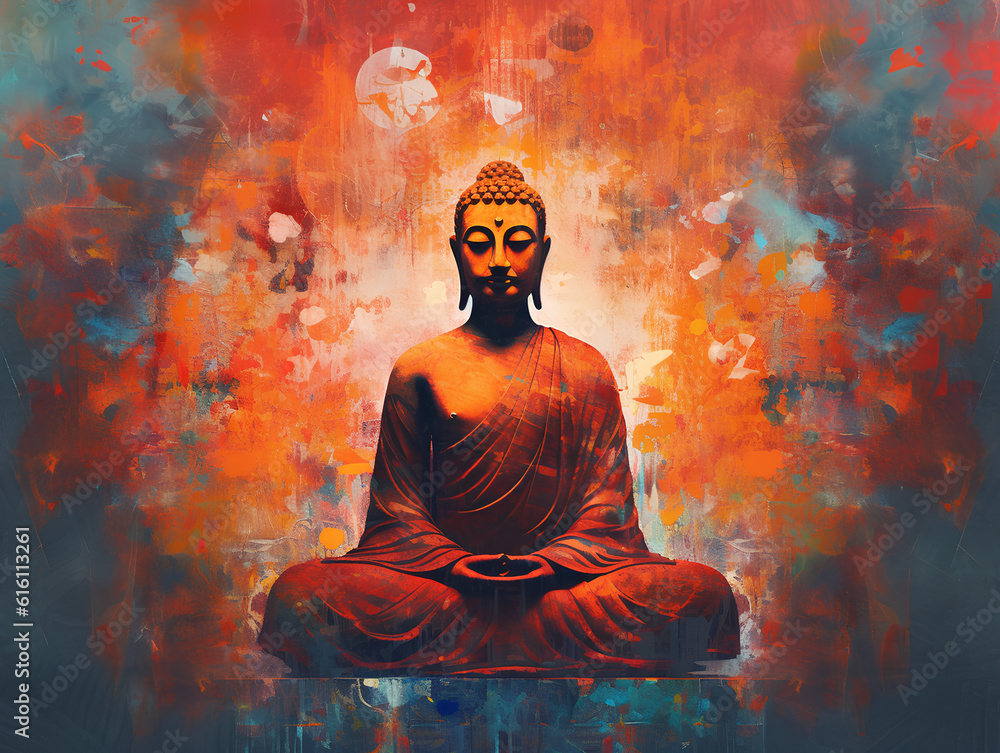 Buddha Digital Art - A Timeless Symbol of Serenity and Spiritual ...