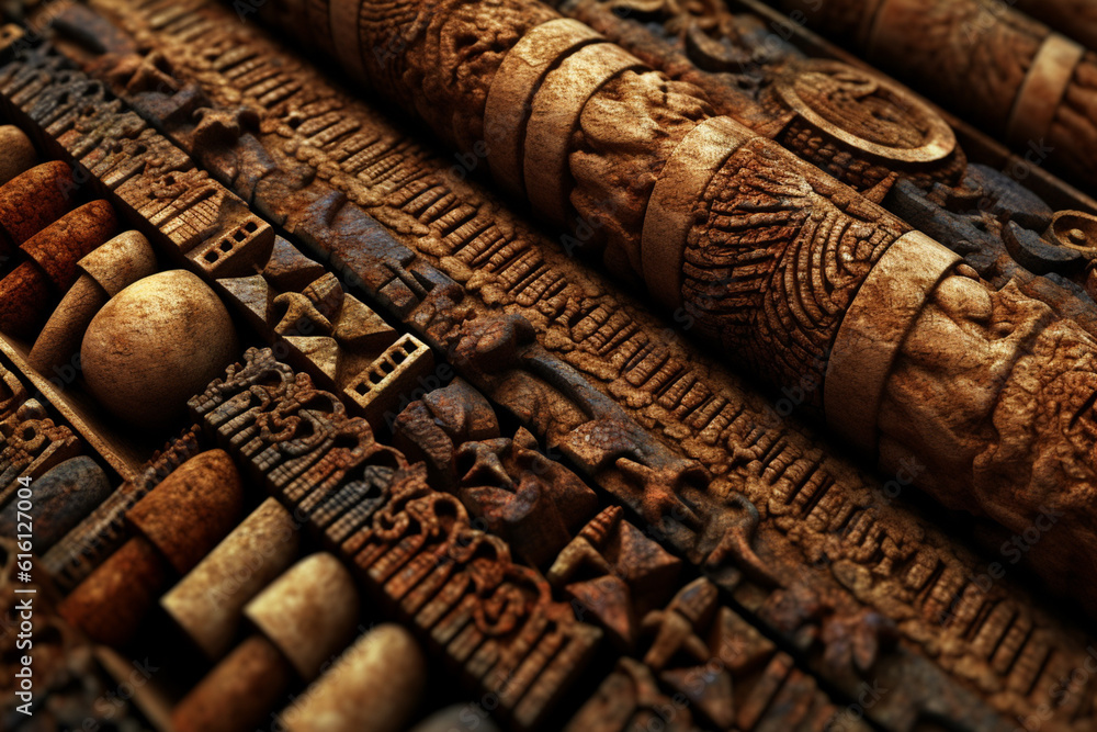 Ilustração do Stock: An image featuring abstract interpretations of ...