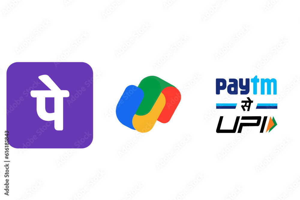 Phone PE Google Pay Paytm Logo Png Svg Isolated Transparent Icon