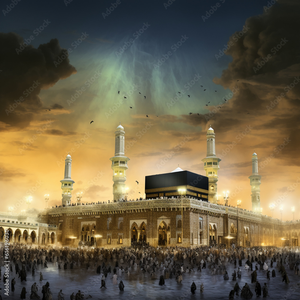Beautiful kaaba hajj piglrimage in mecca umra eid al adha Photography ...