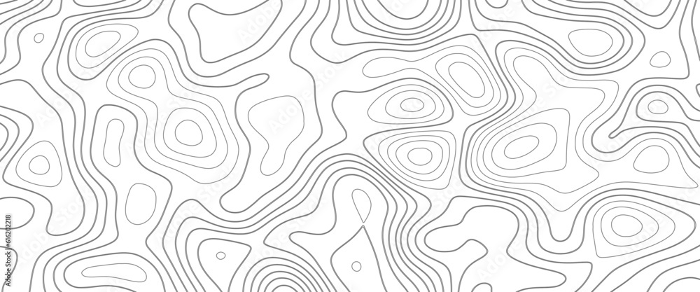 Topographic map background. Panorama view gradient multicolor wave ...