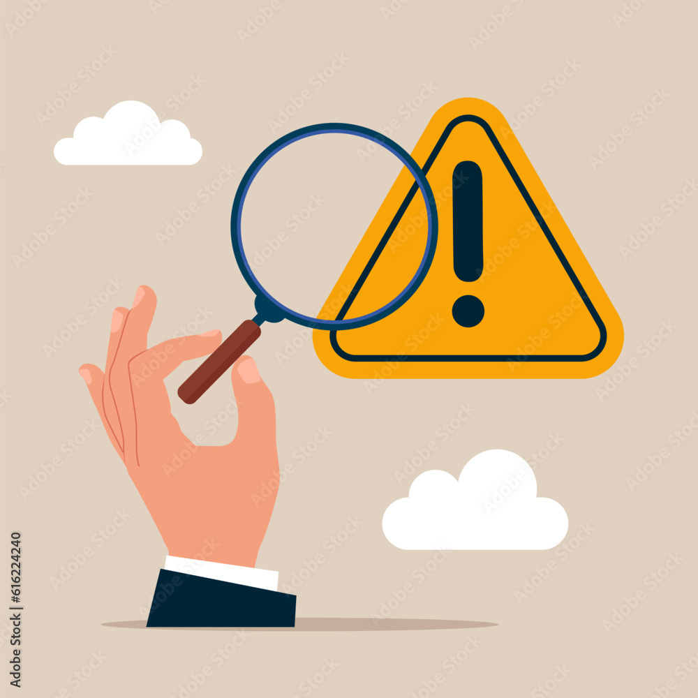 Incident management, root cause analysis or solving problem. Flat vector illustration Stock ...