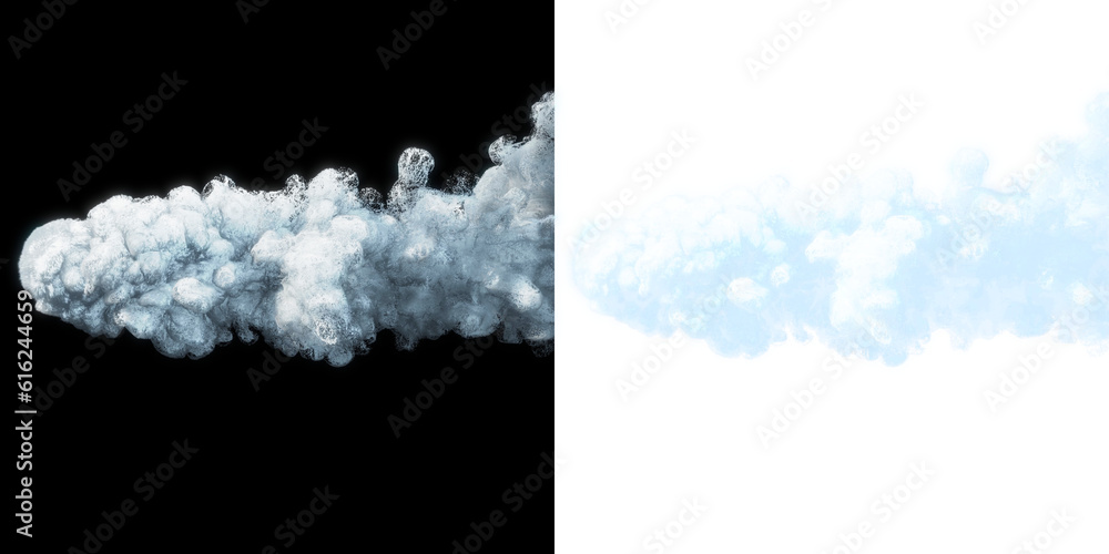 Smoke Trail, Design elements, vapor effect, smoke forming a vibrant and ...