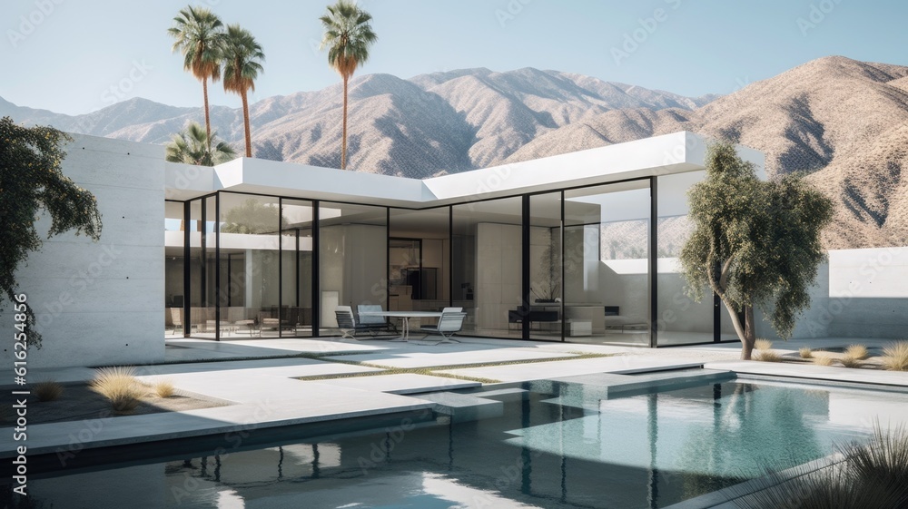 Home architecture design in Modern Farmhouse Style with Porch with ...