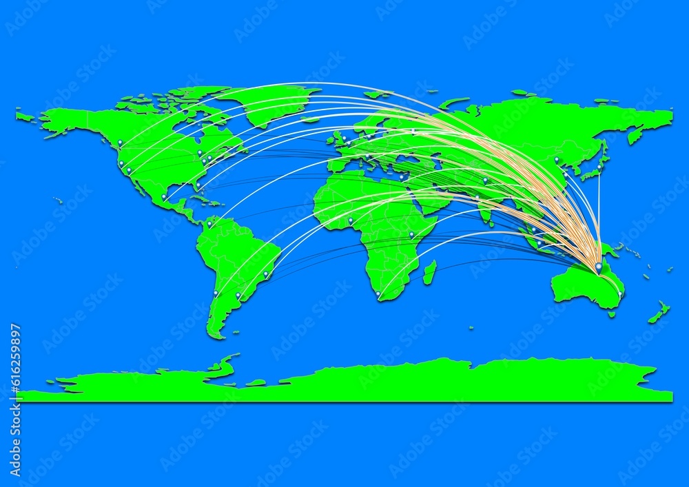 Vibrant Mount Isa, Australia map - Export concept map for Mount Isa ...