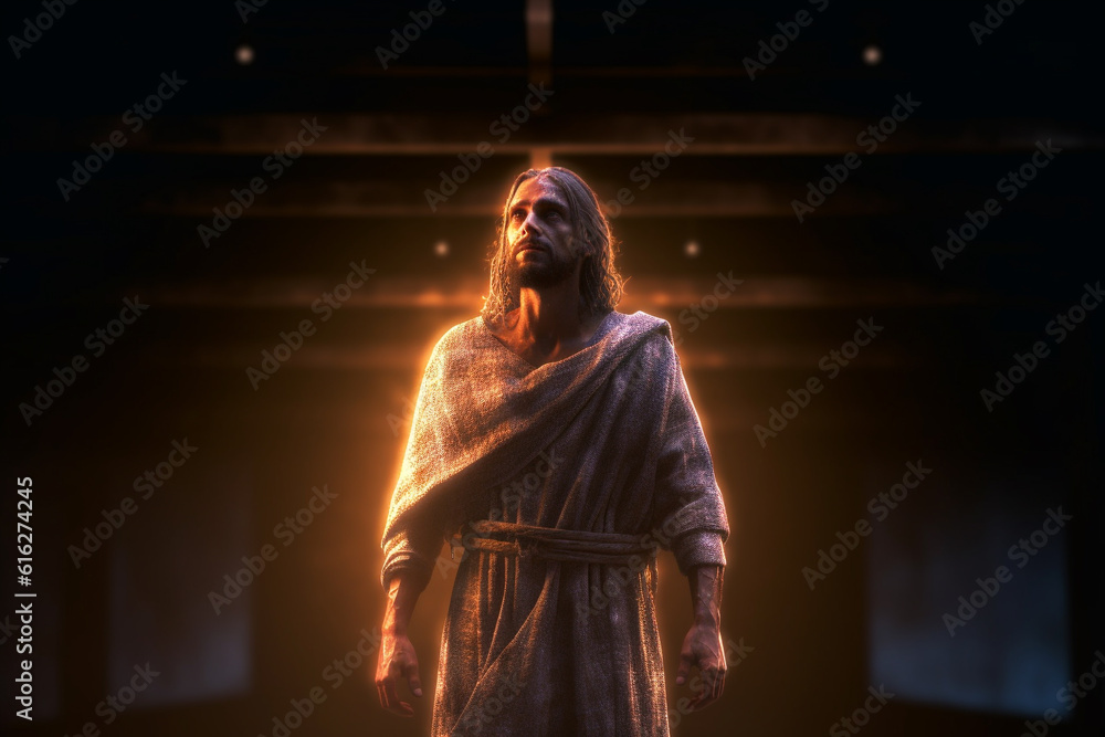 Jesus Christ, Jesus of Nazareth, Jesus of Galilee. Religious leader ...