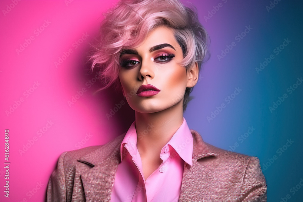 Transgender Ai Generated Stock Illustration Adobe Stock